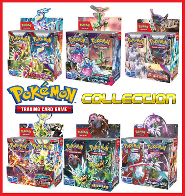 Pokemon Scarlet & Violet Era Booster Box Collector Set Bundle (6 Boxes ...