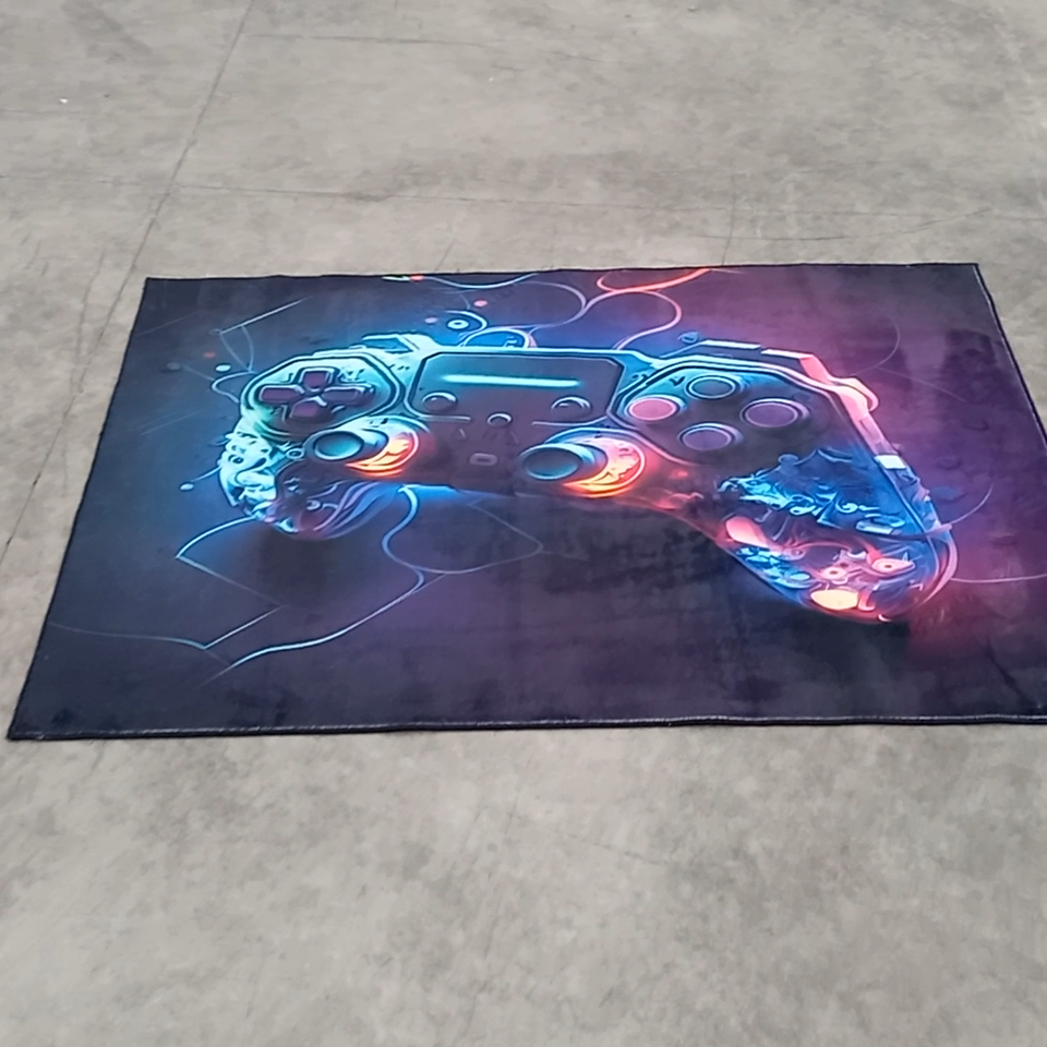 Gamer Rug, Game Room Rug, Gaming Rug, Joysticks Rug, Populer Rug, Gift ...