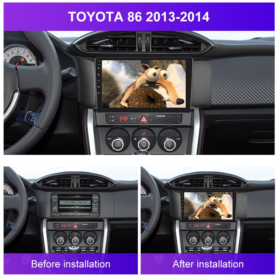 For 2012-2016 Subaru BRZ Scion FRS Toyota 86 GT86 Android Radio Stereo ...