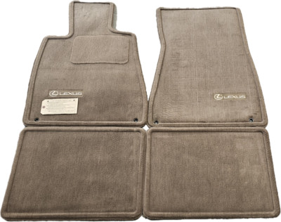 NEW LS400 TAUPE MATS LEXUS OEM FACTORY FLOOR MAT SET 00200-50930-15 NEW ...