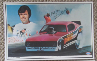 Ed The Ace McCulloch PRINT PHOTO-GRAPHICS SPORTSTARS NHRA Drag Combine ...