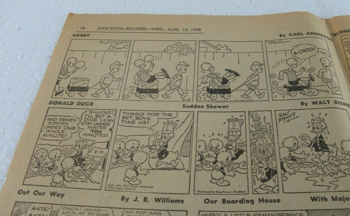 Old Newspaper Comics