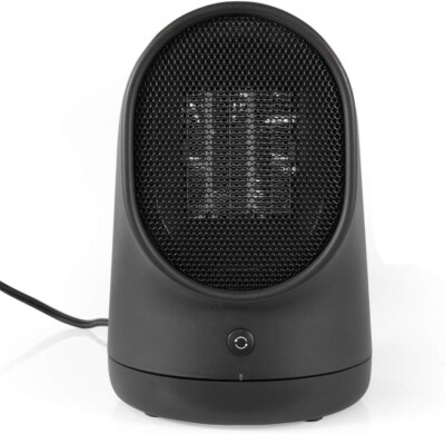 Desktop Space Heater Cute Design Ceramic Heater w/Auto Oscillating ...