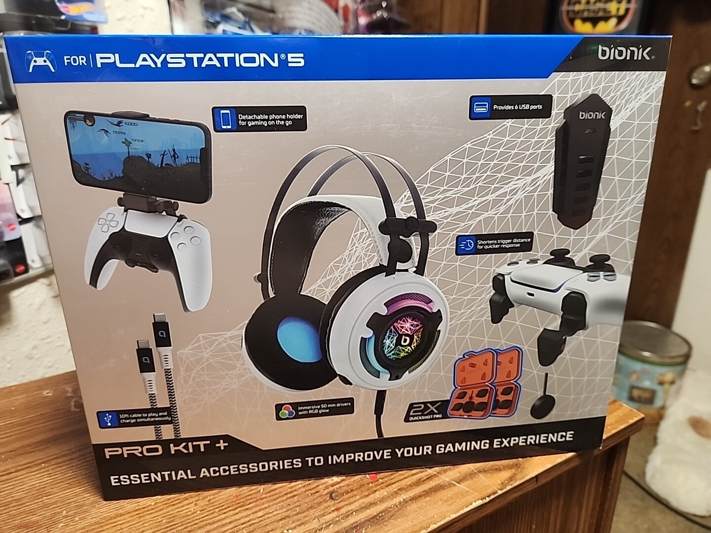 Bionik Pro Gaming Kit For (PS5) PlayStation 5 (New In Box) 845620090839 ...