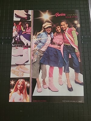 Barbie Footwear Target Print Ad 2005 8x11 Great To Frame | eBay