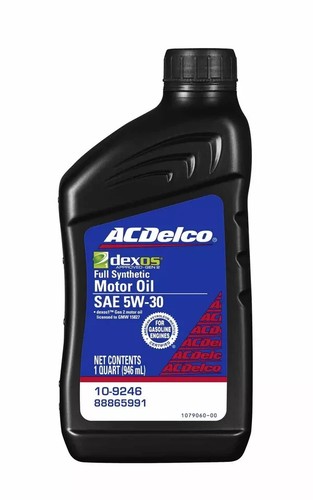 8 Quarts - ACDelco FULL SYNTHETIC SAE 5W-30 GEN 2 Dexos1 Motor Oil | eBay