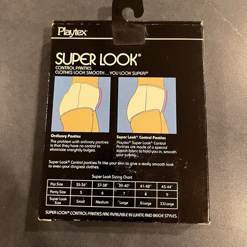 Playtex Super Look Control Panties Nylon Brief Vintage Panty NOS USA ...