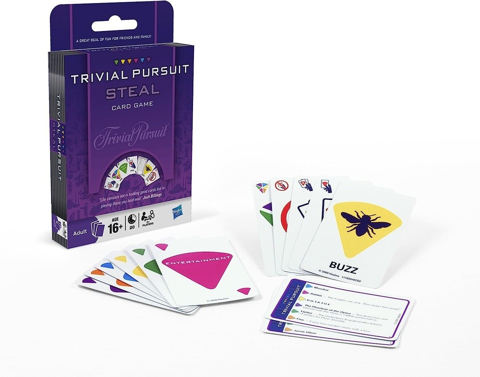 Trivial Pursuit Steal Card Game--See Description | eBay