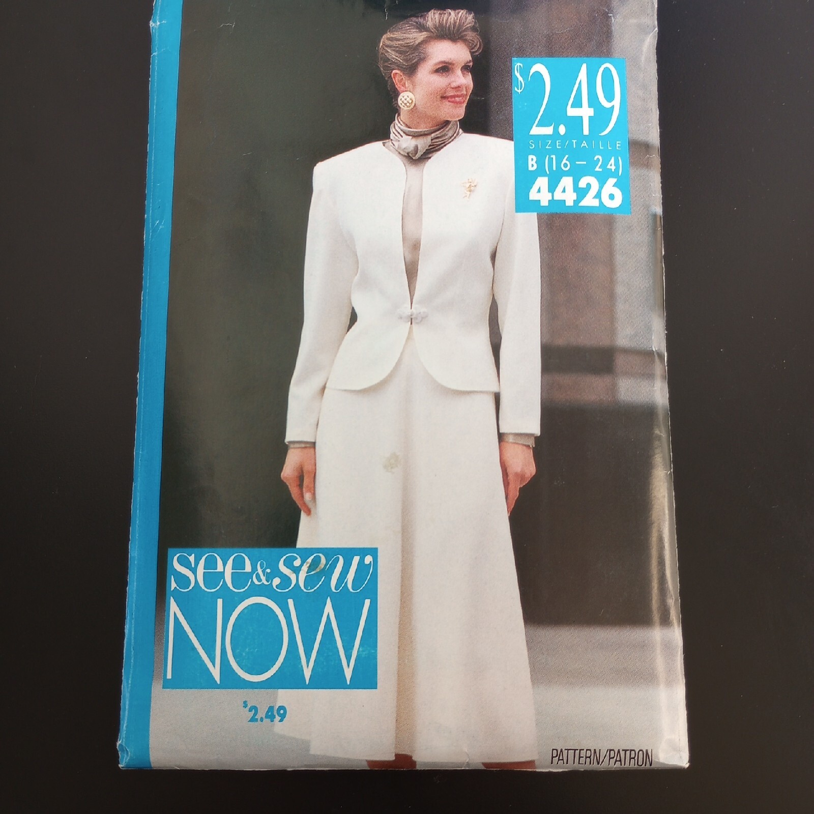 Butterick 4426 Pattern Misses' Petite Jacket & Skirt Loose Fit B 16-24 ...