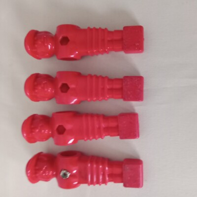 Replacement Red Foosball Men Set Of 4 | eBay