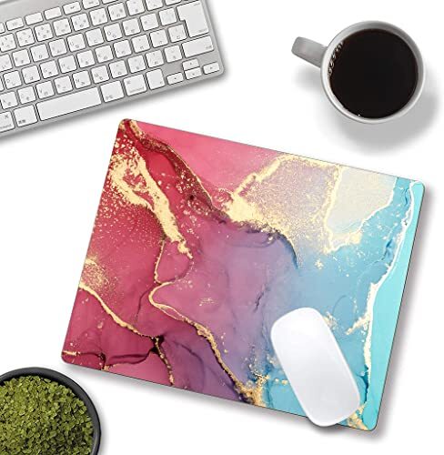 Mouse Pad, Cute colorful Marble Mouse Pads with Design, 30 Colorful ...