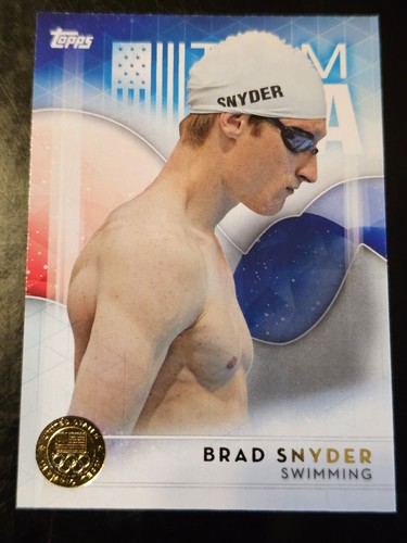 BRAD SNYDER 2016 Topps US Olympic Gold #28 Swimming | eBay