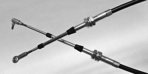 PUSH / PULL CABLE 2 FOOT, THREADED ROD EACH END ,SUIT FEMALE HEIM ...