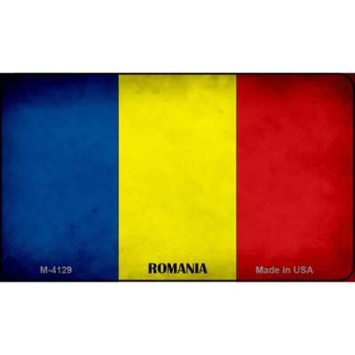 Romania Flag Novelty Metal Magnet M-4129 | eBay