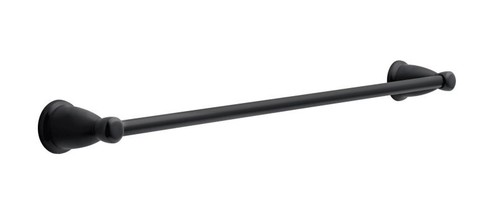 Franklin Brass Kinla KIN24-MB 24" Bath Towel Bar - Matte Black ...