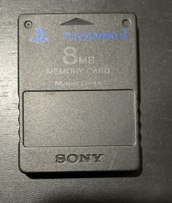 SONY PLAYSTATION 2 8 MB MEMORY CARD (FC1003736) 711719702702| eBay