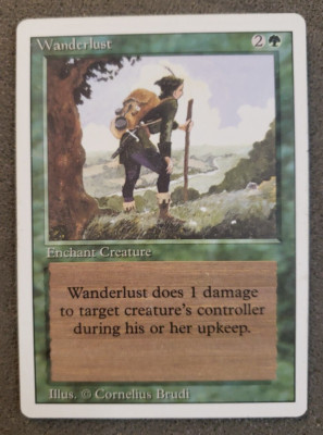 Magic the Gathering MTG Wanderlust (227) Revised Edition (DS3D1PV ...