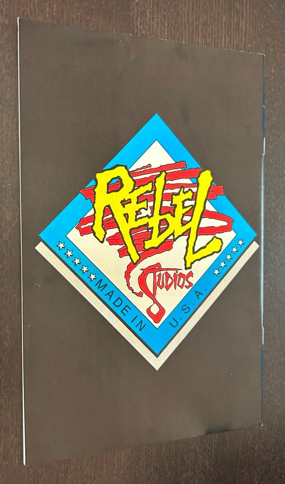 FAUST #7 (Rebel Studios Comics 1990) -- Tim Vigil Horror 1st Print ...