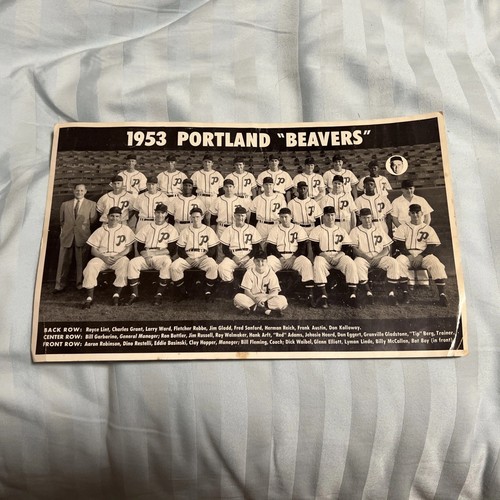 1953 Portland Beavers Baseball Team Photo | eBay