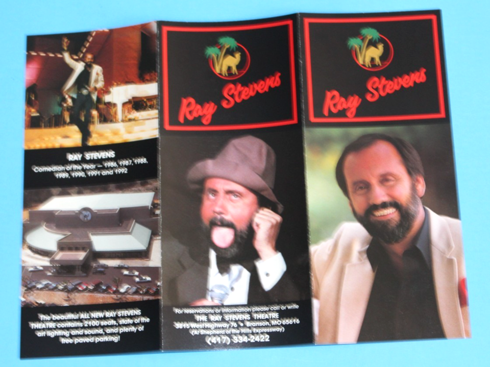 Vintage Travel Brochure Ray Stevens Theatre Branson Missouri 1993 | eBay