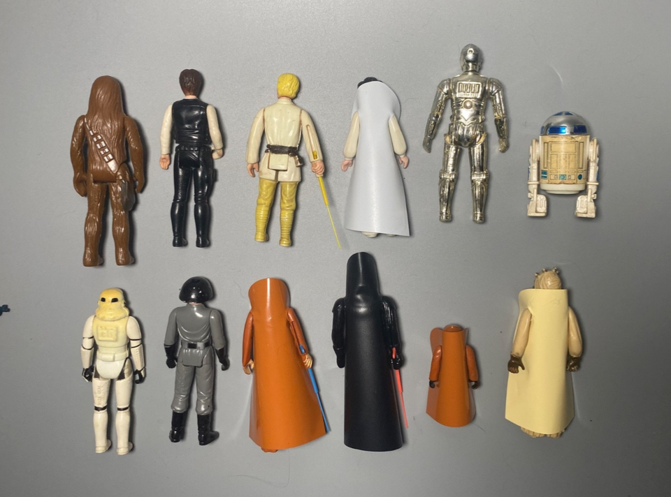 Vintage Star Wars Kenner First 12 Action Figures Read | eBay
