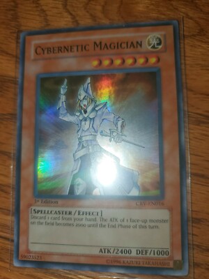 YUGIOH! Cybernetic Magician CRV-EN016 1st Super x1 | eBay
