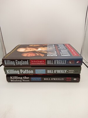3 Hardcover Books (includes KILLING ENGLAND) Lot By BILL O'REILLY ...
