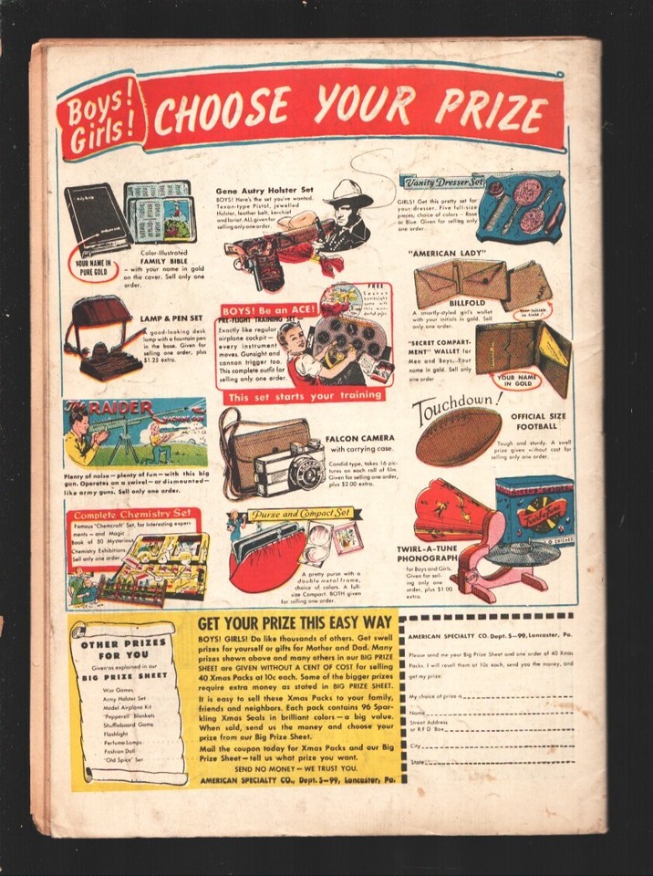 Ace Comics #92 1944-Reprints famous newspaper comic strips in comic ...
