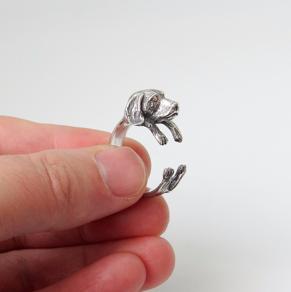 Beagle Ring, Beagle Jewelry, Beagle Puppy Ring, Beagle Jewelry, Best ...