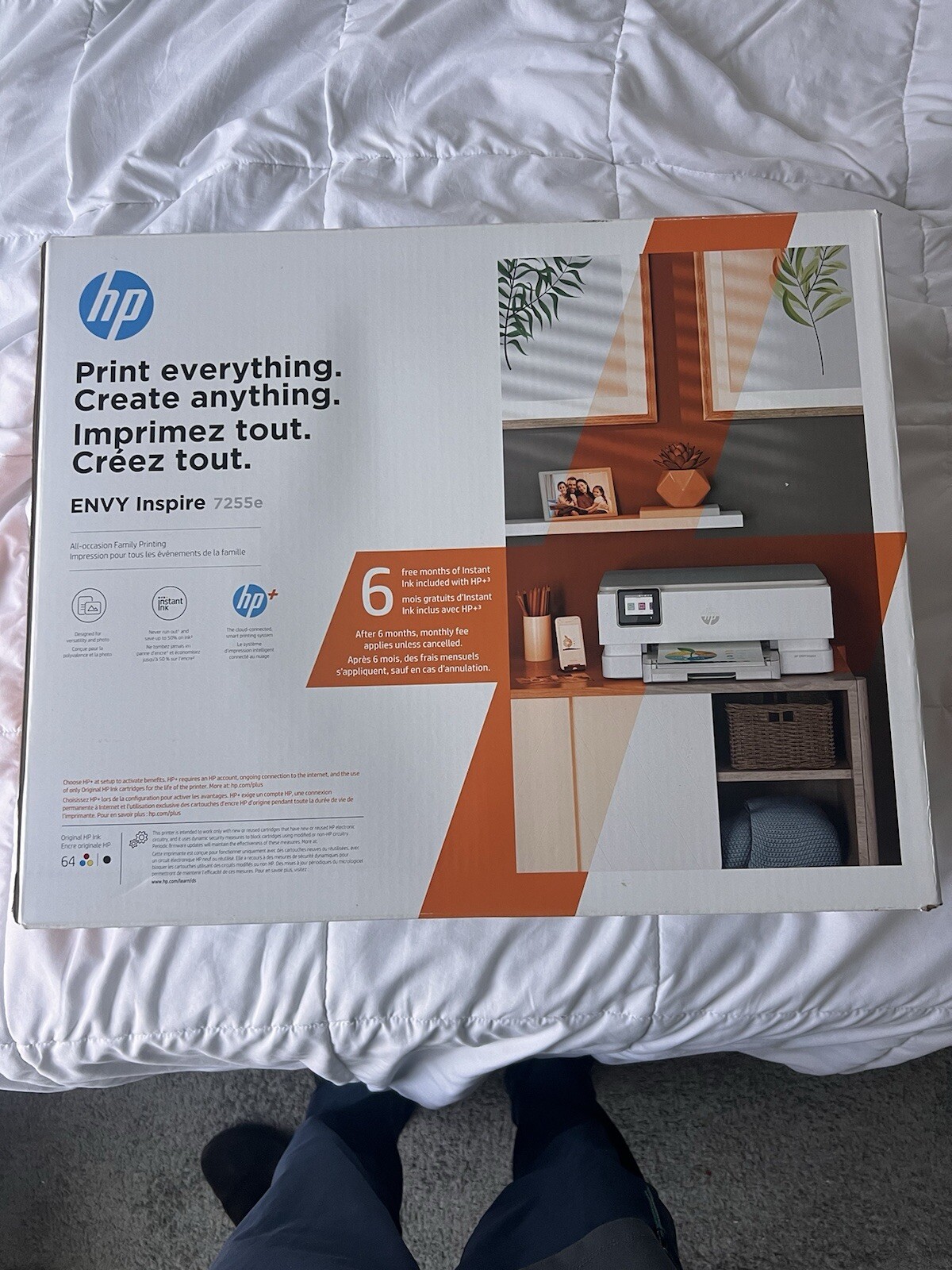 hp ENVY Inspire 7255e printer | eBay