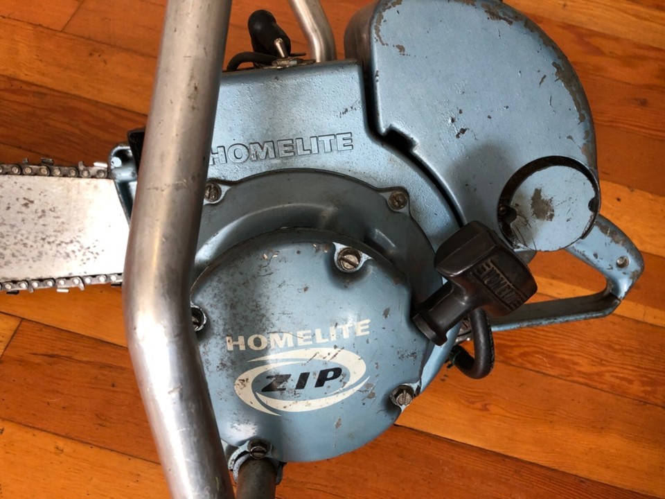 Homelite Zip Chainsaw From early 60’s unrestored (READ AD) FOR REPAIR ...