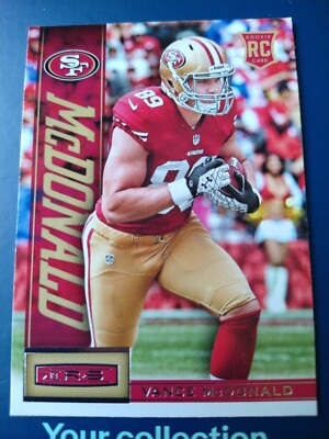 2013 Panini Rookies & Stars Vance McDonald #197 San Francisco 49ers ...