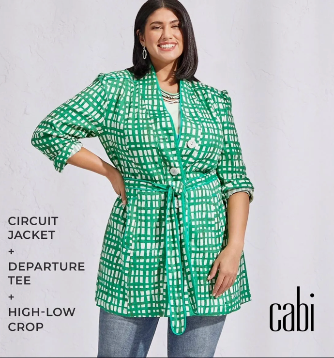 Cabi New NWT Circuit Jacket #6025 Green white XS - XXL Was $208 | eBay