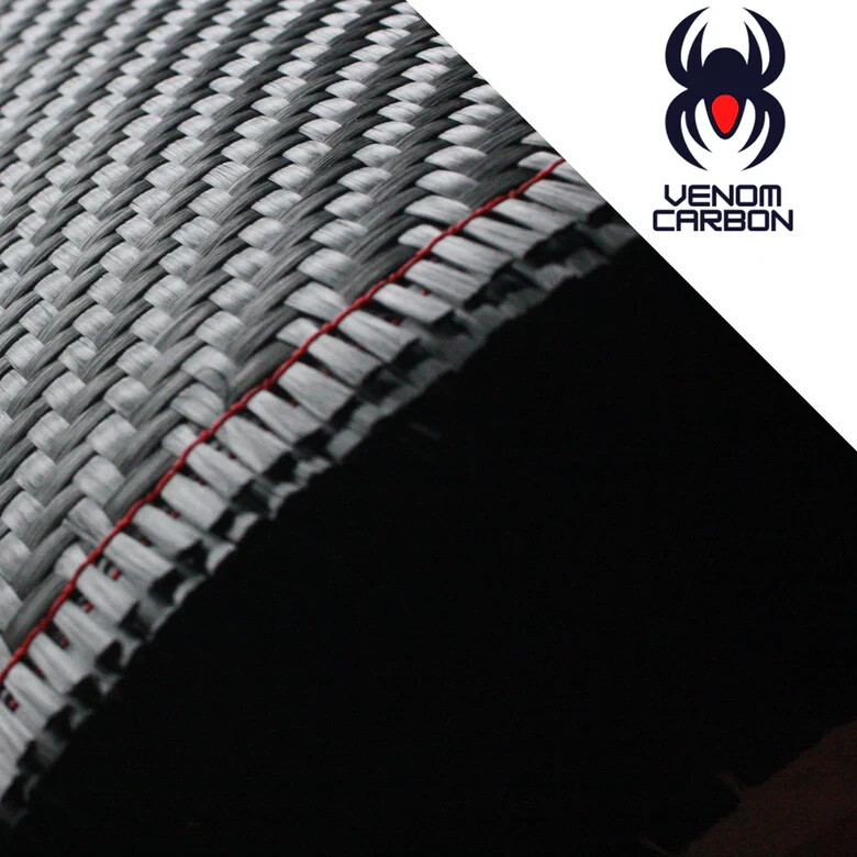 10 feet 12" Carbon Fiber Fabric Cloth 2x2 Twill Weave (12K, 19.7oz, 12 ...