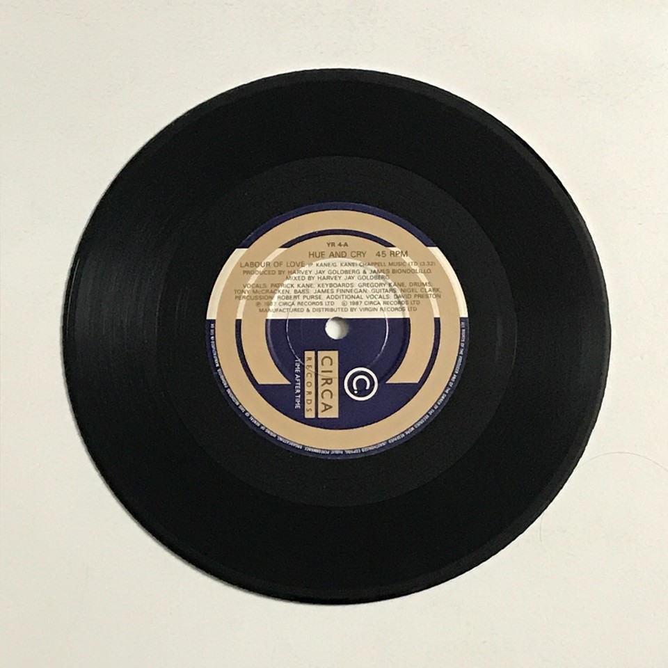 Hue And Cry - Labour Of Love 7" Vinyl Record A1/B1 - YR 4 VG+/EX | eBay