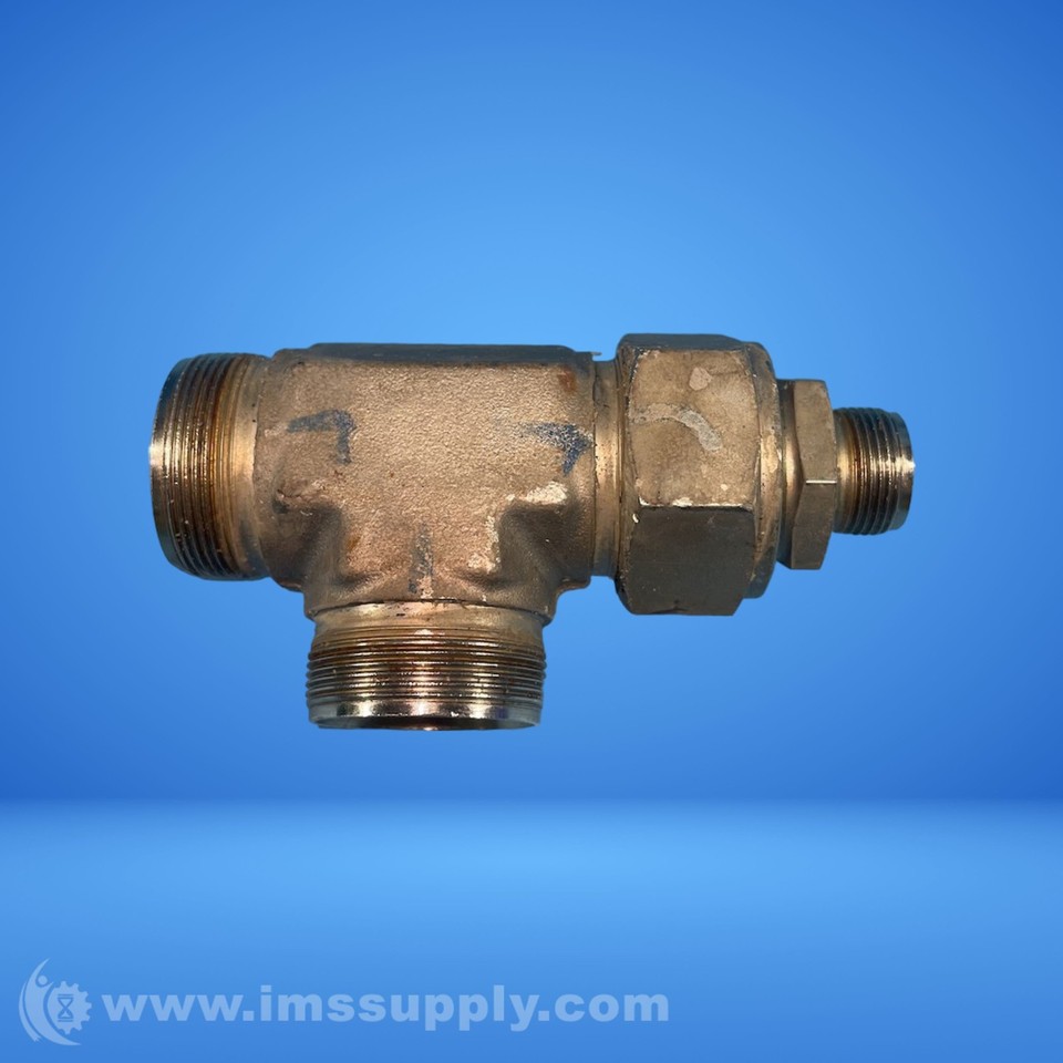 Swagelok Brass Union T-Fitting 5" x 3" x 2" USIP | eBay