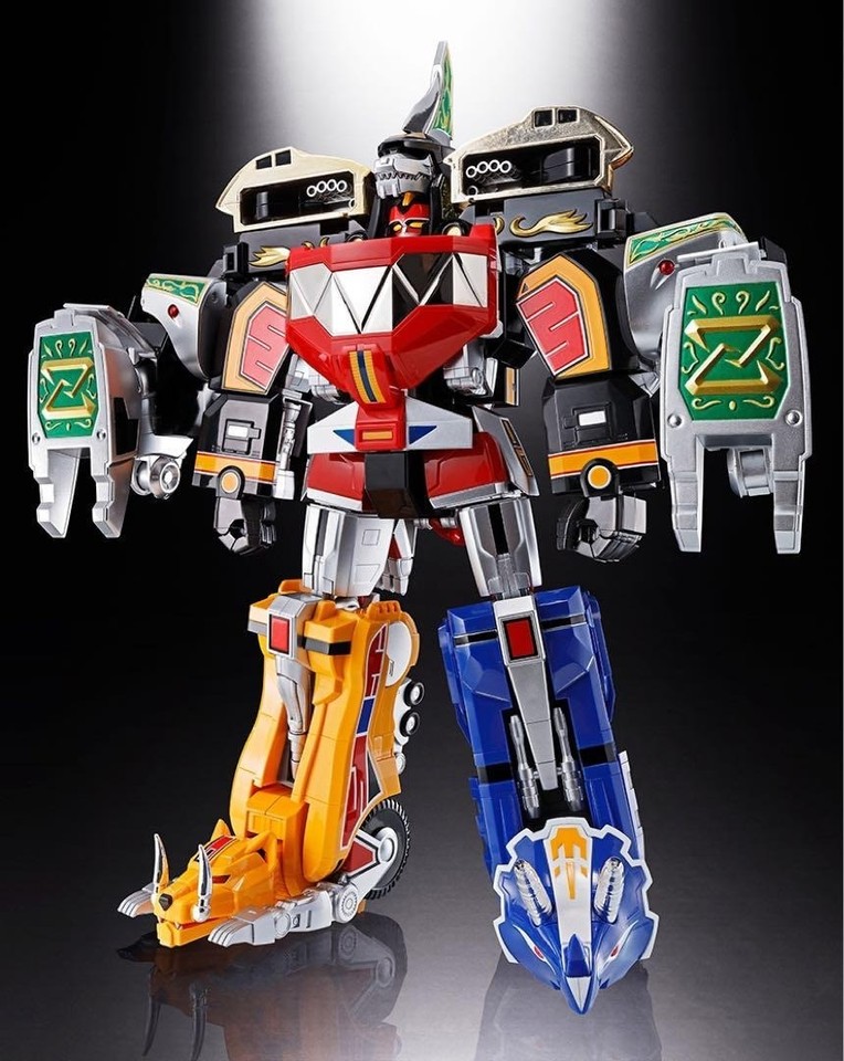 Soul of Chogokin GX-72 Megazord & GX-78 Dragonzord Power Rangers | eBay