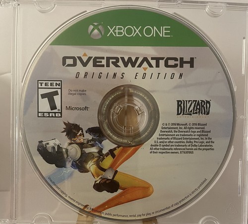 overwatch origins edition xbox one - Disc Only | eBay