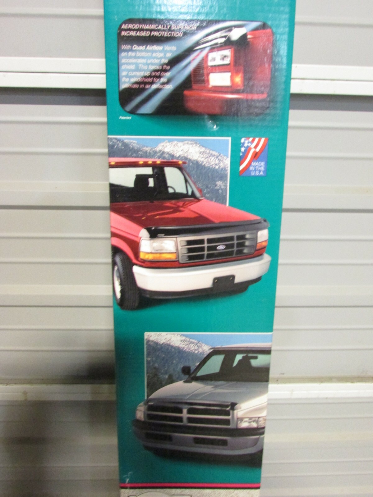 NOS DEFLECTA-SHIELD MIRAGE BUG & STONE DEFLECTOR, fits NISSAN ...