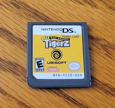 Petz Wild Animals: Tigerz (Nintendo DS, 2008) Game Only!! Tested - Fast ...