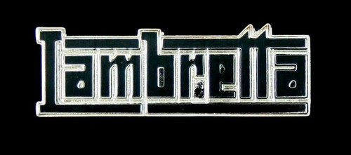 LAMBRETTA SCRIPT ENAMEL BADGE - 5 COLOURS | eBay UK