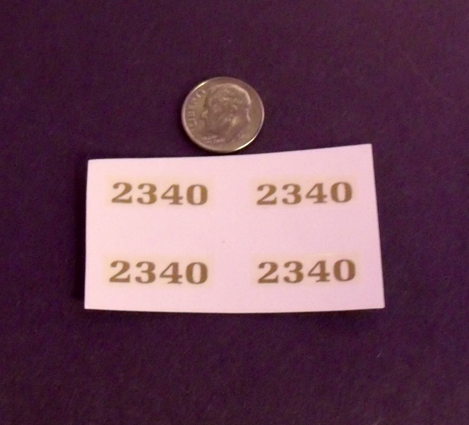 Set Of Lionel Post-war #2340 GG1 Pennsylvania PRR Numbers PRE-TRIMMED ...