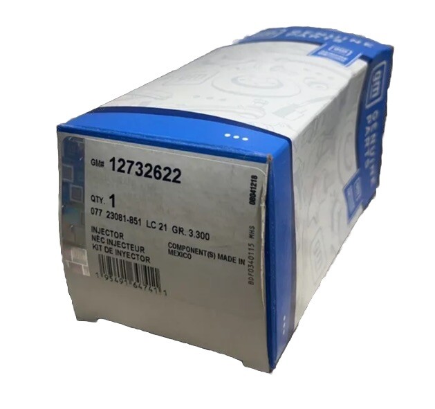 GM Genuine Parts Fuel Injector 12732622 | eBay