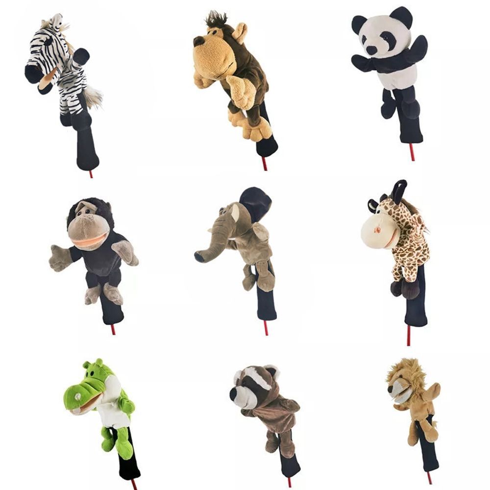 Cute Animal Golf Club Headcover Wood Driver Head Cover Protection Gifts ...