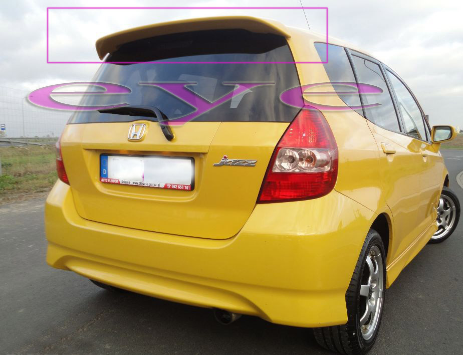 HONDA JAZZ 2 MK2 2002 - 2008 REAR ROOF SPOILER | eBay