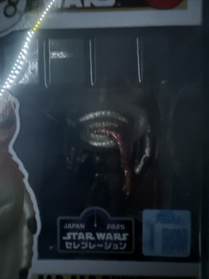 Funko Pop! Jar Jar Binks 777 Diamond Collection Star Wars Celebration ...