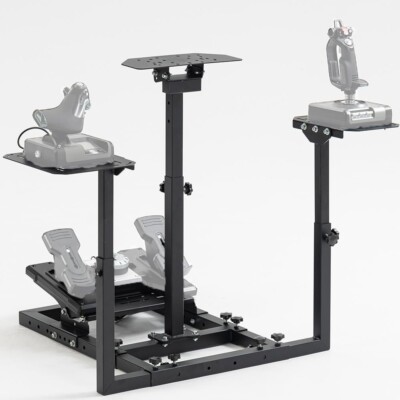 Minneer Flight Sim Stand Racing Sim Cockpit Fit Logitech X52 X56 YOKE ...