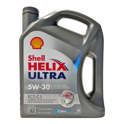SHELL HELIX ULTRA ECT C3 5W-30 - 4 Liter | MB 229.51, dexos2, BMW LL-04 ...