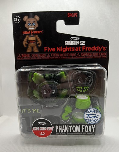 Five Nights At Freddys Snaps Phantom Foxy Figure Freddy FNAF Funko ...