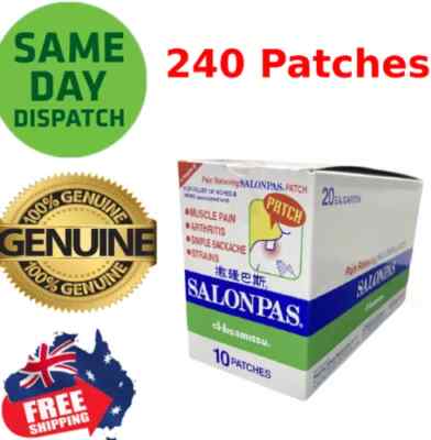 Salonpas Pain Relieving Patch 240 Patches express shipping Japan ...